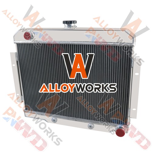 3 Row Aluminum Radiator For 1972-1986 Jeep CJ5 CJ6 CJ7/ Scrambler 3.8L ...