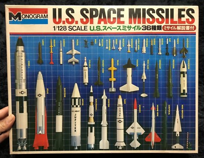 US SPACE MISSILES 1/128 MODEL KIT MONOGRAM VINTAGE | eBay