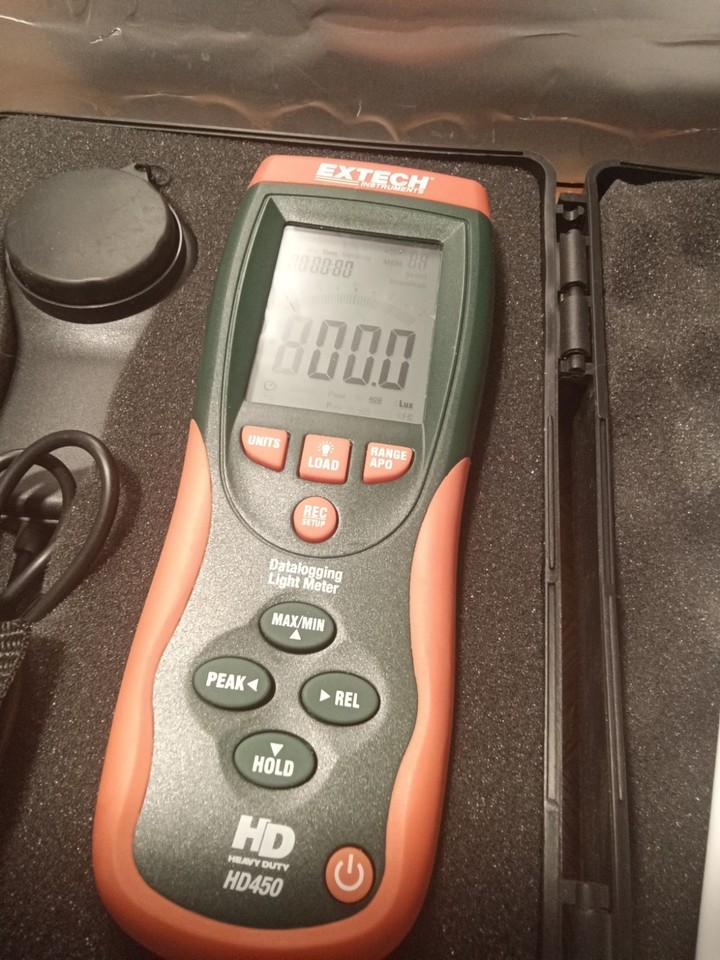 EXTECH HD450 Datalogging Light Meter | eBay