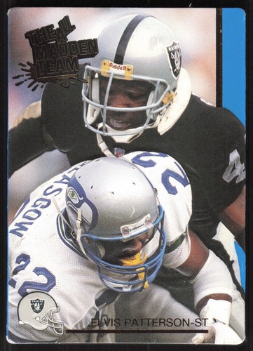 Elvis Patterson, 1991 Action Packed All-Madden, #49, Los Angeles ...