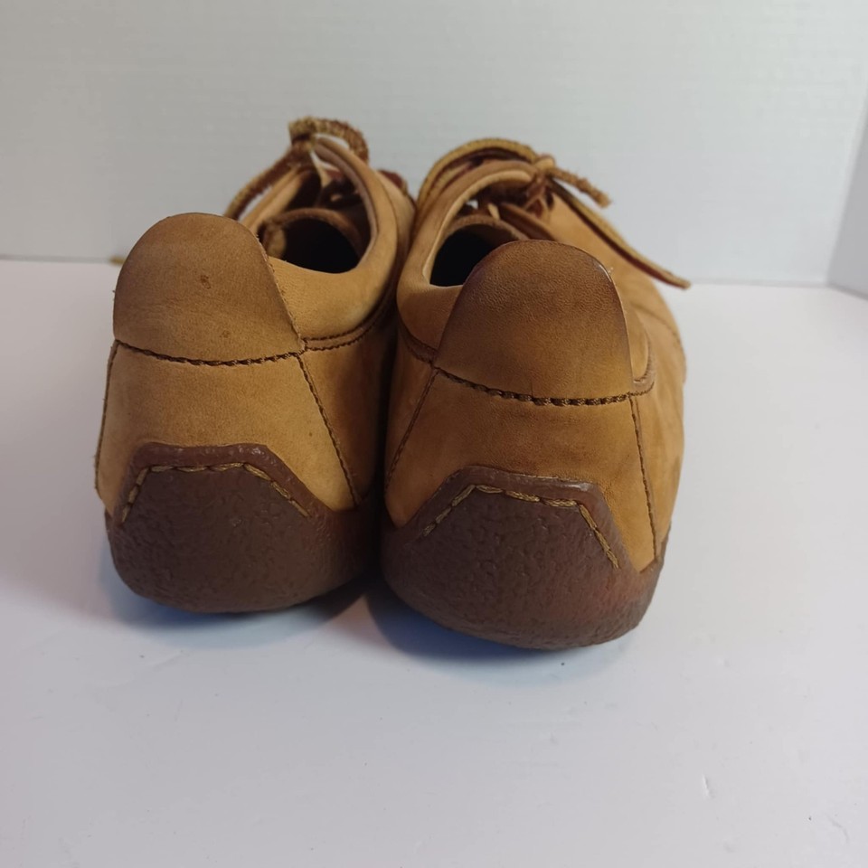 Born Sahara Womens Size 10 Brown Nubuck Leather Driving Oxford ...