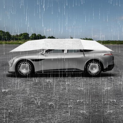 Semi-Auto Car Tent Removable Carport Folding Portable Car Protection ...