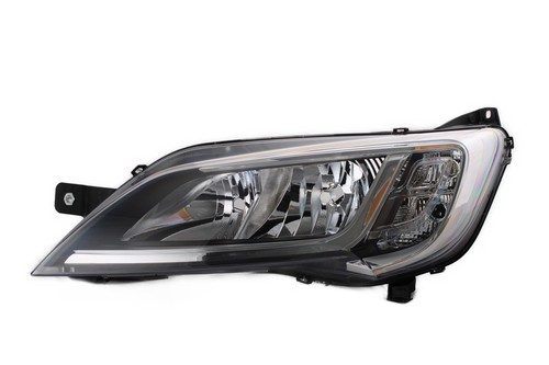 PEUGEOT BOXER BOX Headlight Chrome With Halogen DRL Left Hand 2014 ...