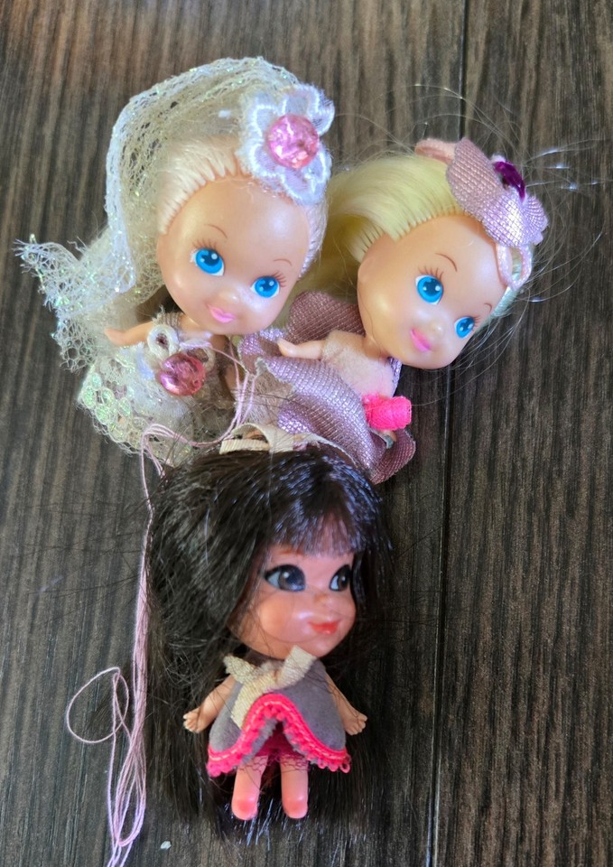 Vintage Set of Five LIDDLE KIDDLES Dolls from MATTEL (1966-1980's) | eBay