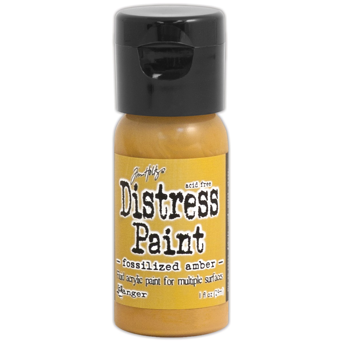 Tim Holtz Distress Paint Flip Top 1oz-Fossilized Amber - TDF-50209 | eBay