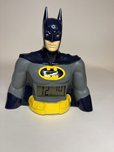 BATMAN Bust Digital LCD Alarm Clock DC Comics Super Hero Action Figure ...