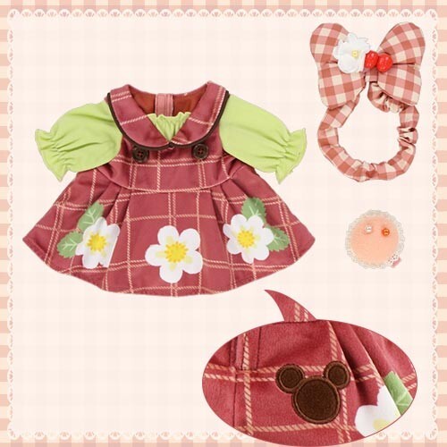 Tokyo Disney Sea Duffy Heartfelt Strawberry Gift costume TDS clothe ...