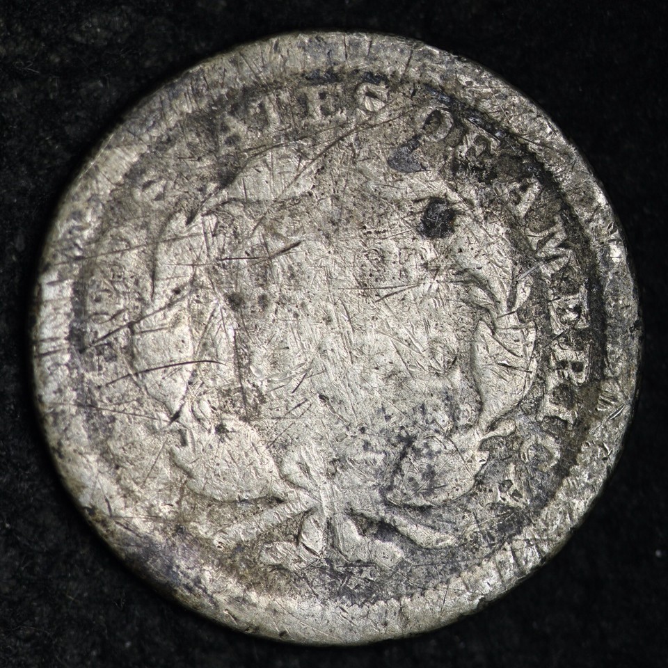 1843 Seated Liberty Silver Dime CHOICE AG FREE SHIPPING E380 XH | eBay