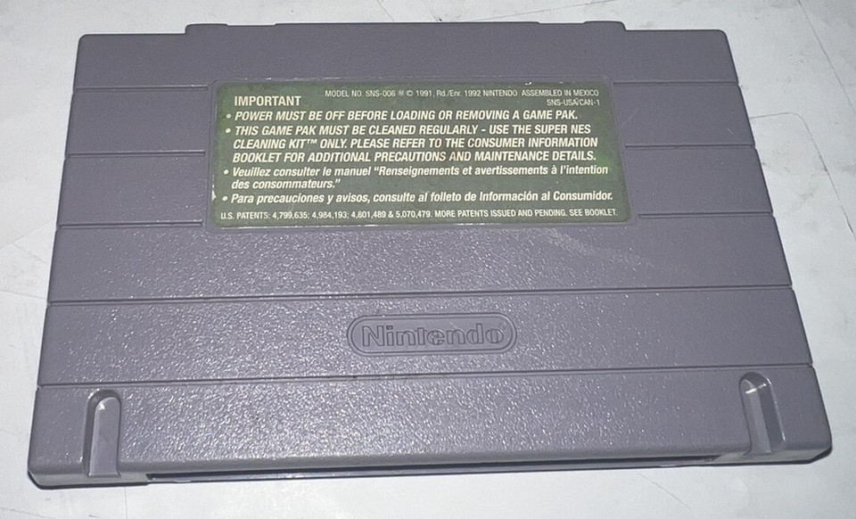 Super Caesars Palace (Super Nintendo Entertainment System, 1993 SNES ...