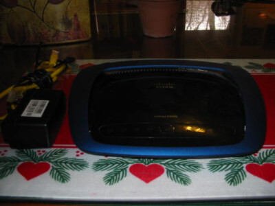 Cisco Linksys E3000 300 Mbps 4-Port 10/100 Wireless N G Router ** with ...