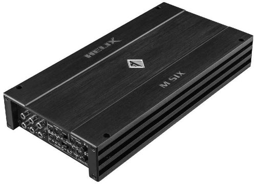 HELIX M-SIX 6-Channel Car Power Amplifier 100W x 6ch Class AB Audio Amp ...