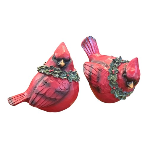 Resin Cardinal Statue Pair | eBay