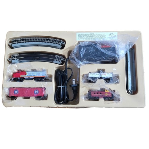 BACHMANN SANTA FE TRAIN SET EZ TRACK HO SCALE RAILROAD READY TO RUN | eBay