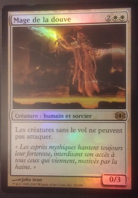 Mage de la Douve VF PREMIUM / FOIL - French Magus of the Moat - Magic ...