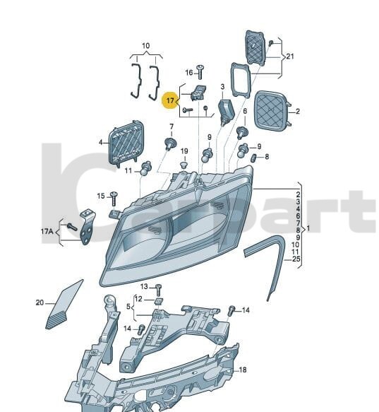 Genuine Audi Repair Kit 8R1998122 OEM for sale online | eBay