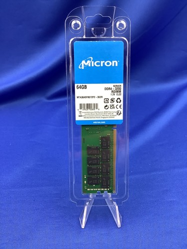 NEW MICRON 64GB (1X64GB) 2RX4 PC4-3200AA MEMORY MTA36ASF8G72PZ-3G2F1 | eBay