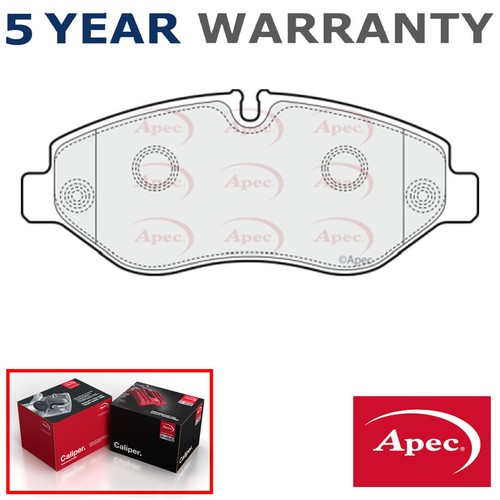 Apec Front Brake Pads Set Fits Iveco Daily 2006- 2.3 D 3.0 Electric ...