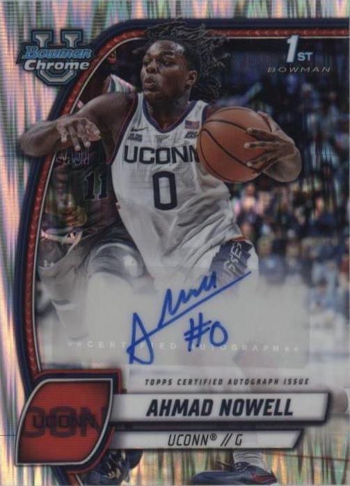 2024-25 Bowman University Chrome - Chrome Prospect Autographs Ahmad ...