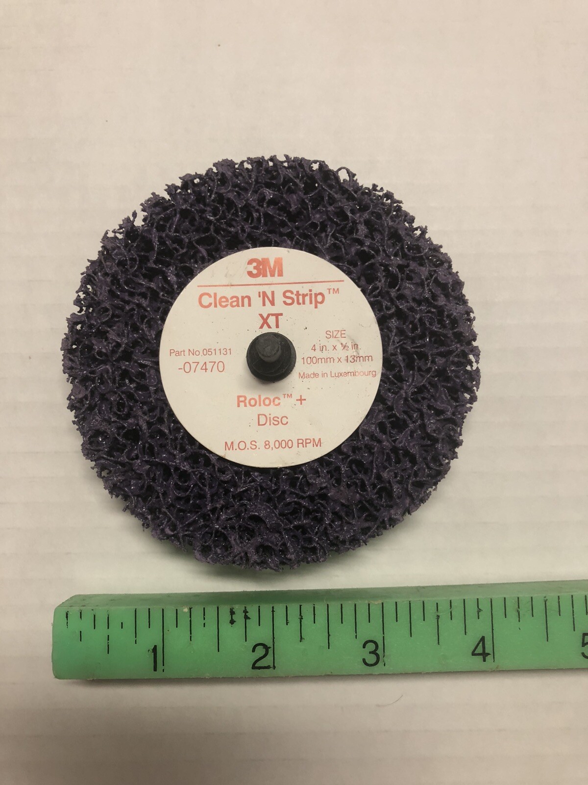 3M 07470 SCOTCH BRITE ROLOC CLEAN AND STRIP DISC XT EXTRA COARSE 7470 ...