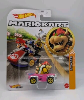 2019 Hot Wheels Mario Kart Bowser Badwagon Pink | eBay