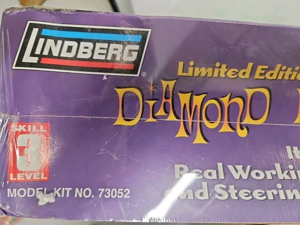 Lindberg DIAMOND DUSTER 1:12 Scale Motorized Model Kit 73052 NEW Box ...