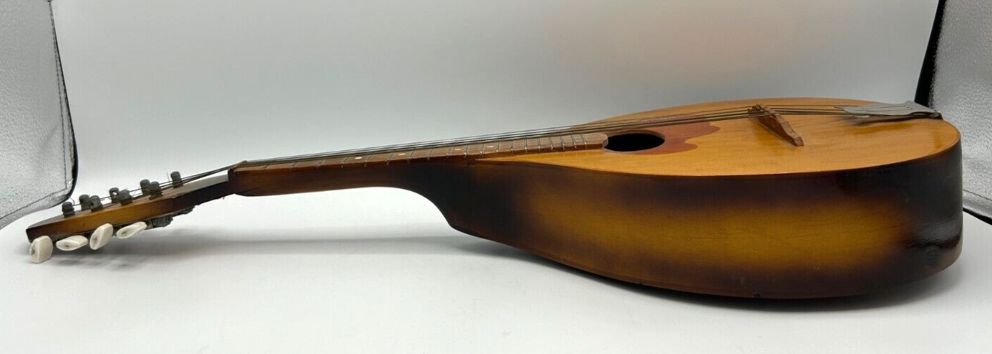 Vintage Russian Mandolin 8 String Sunburst Back with Design 24" | eBay
