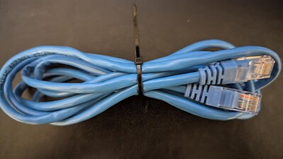 Belkin 3 1/2 FT Ethernet Blue - CAT5e Networking Cable, NEW OPEN BOX | eBay