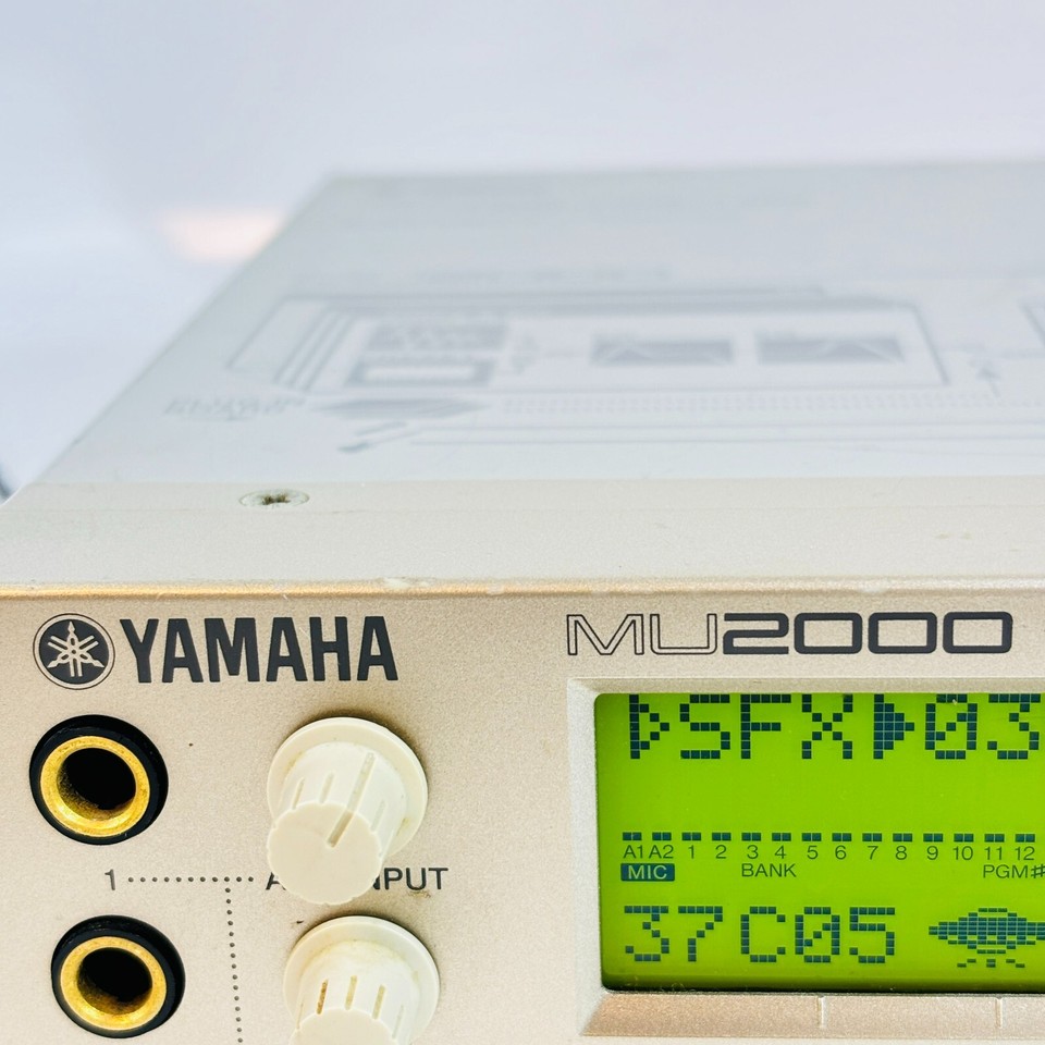 Yamaha MU2000 Tone Generator MOTIF XG Sound Module Synthesizer Digital ...