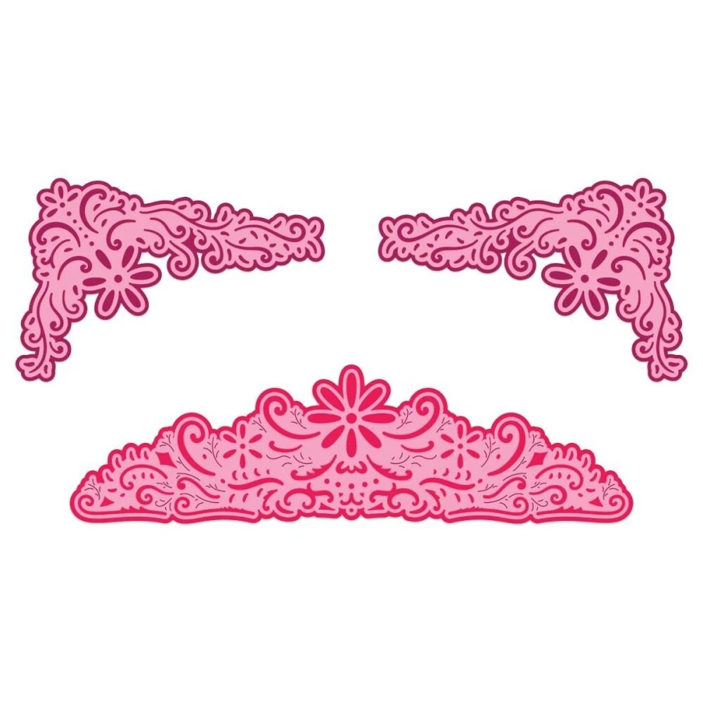 Daisy Outline Border