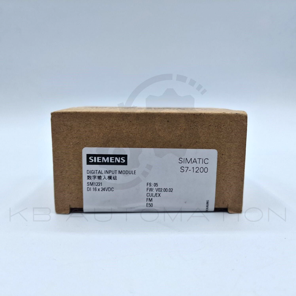 Siemens 6ES7221-1BH32-0XB0 SIMATIC S7-1200 digital input SM1221, 16 DI ...