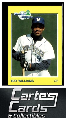 Ray Williams 1988 Grand Slam Wausau Timbers #13 Seattle Mariners | eBay