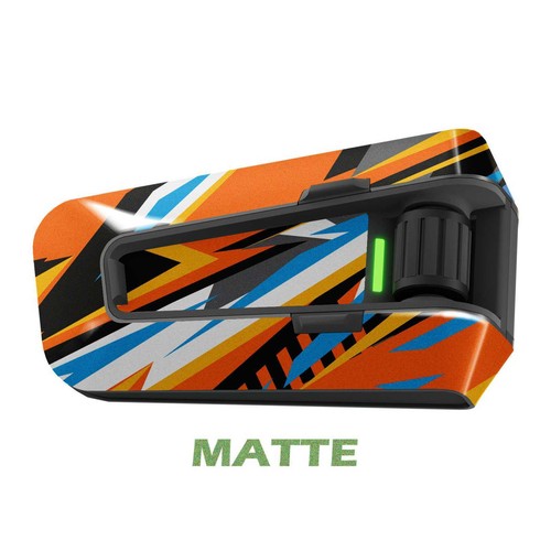 For Cardo Packtalk Neo Edge Pro Skin Decal Wrap Stickers Matte Blaze ...