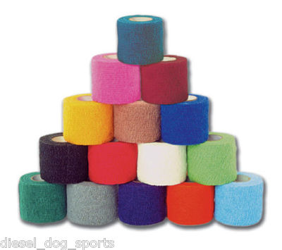 Andover Powerflex 1.5" Sport Stretch Tape Cohesive Bandage Pre Wrap Vet ...