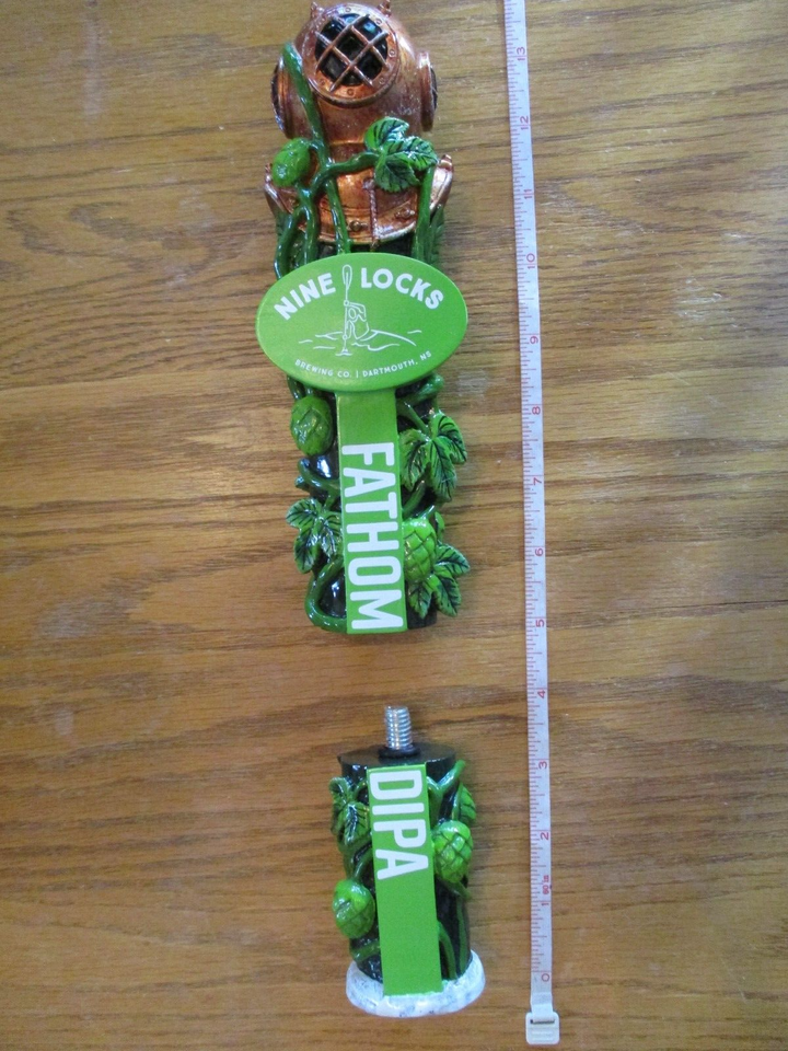 Beer Tap Nine Locks Fathom IPA Diving Helmet Handle Brand New in ...