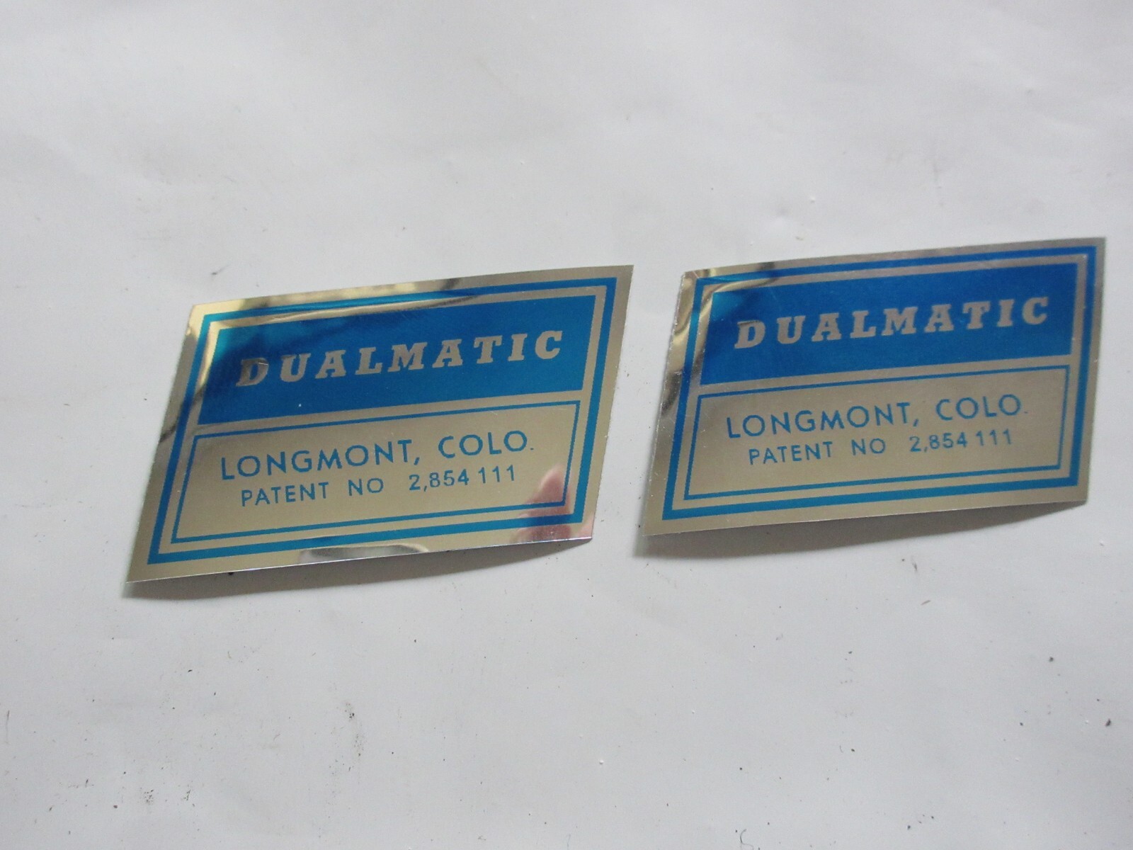Dualmatic Locking Hub Sticker / Decal For Twin Lever Dualmatic Hubs (2 ...