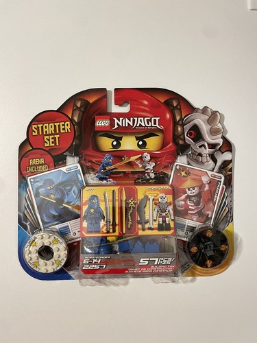 LEGO NINJAGO: Masters of Spinjitzu Starter Set 2257 Jay & Frakjaw ...
