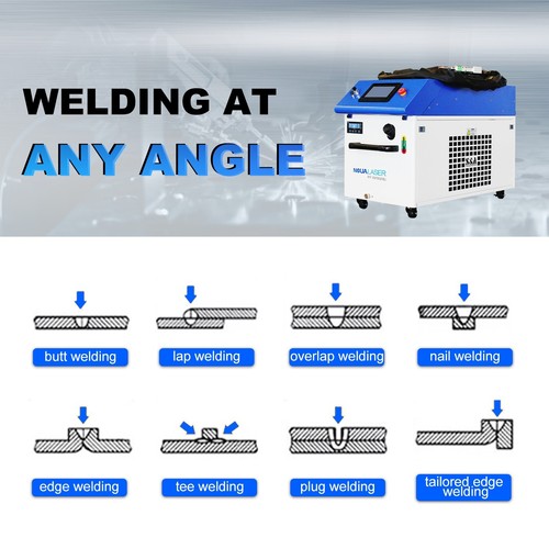 2000W Laser Welder Machine 4 in 1 Welding/Cutting/ Cleaning/Weld Seam ...