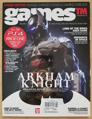 Games TM issue #151 (UK gaming magazine) Arkham Knight preview, Smash ...