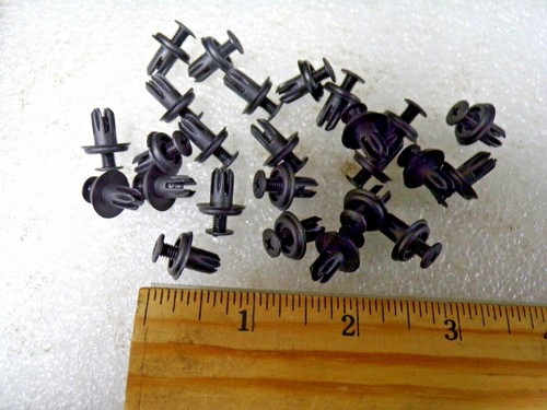 Plastic Automotive Rivets-Screw Mount Air Scoop & Cowl Vent Rivet, 25 ...