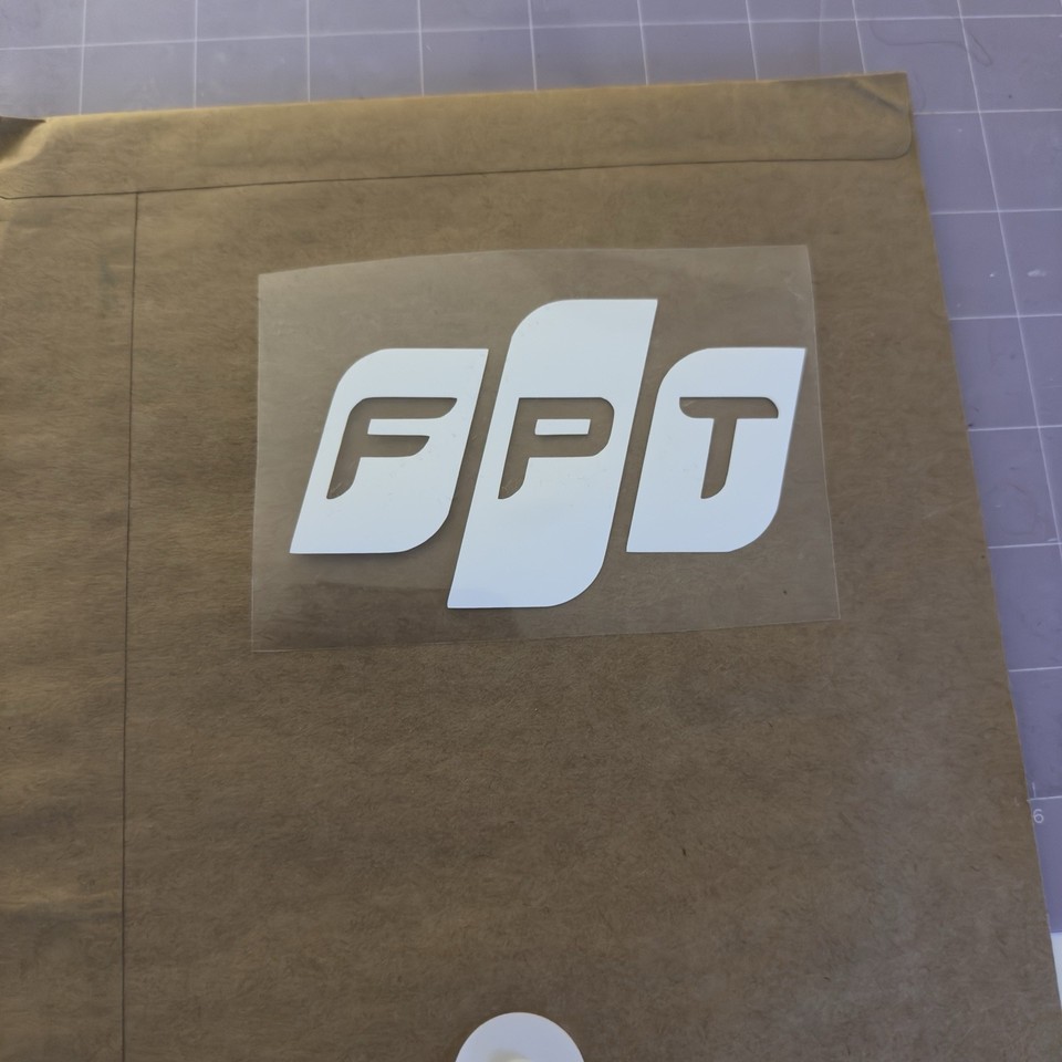 Chelsea Fc 25/26 FPT Sleeve Sponsor Patch - White HTV iron On Vinyl ...