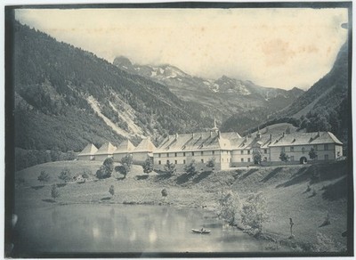 Chartreuse du Reposoir près Cluses (Haute-Savoie). Tirage circa 1900-10 ...