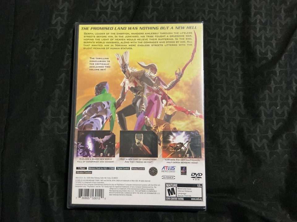 Shin Megami Tensei PS2 collection - Devil Summoner, Digital Devil Saga ...