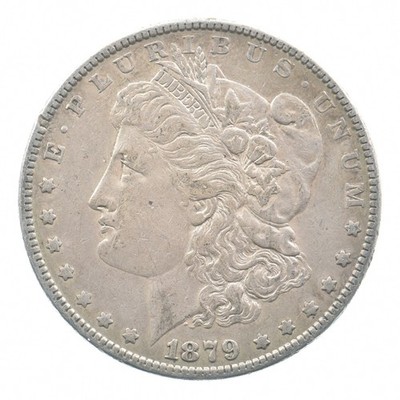 Better 1879 Morgan Silver Dollar - 90% US Coin - Nice Coin *867 | eBay