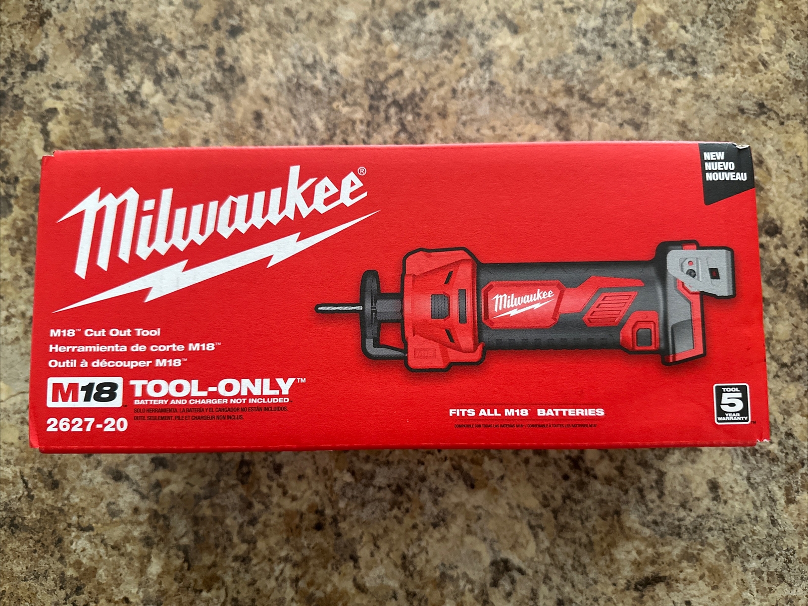 Milwaukee 2627-20 Cordless Cut Out Tool M18 FACTORY WARRANTY ...