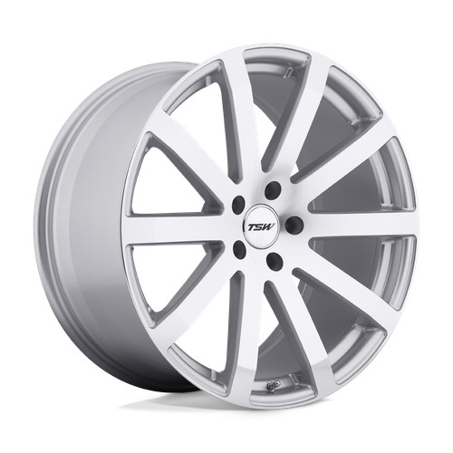 TSW Brooklands 20X10 5X114.3 40mm Silver W/ Mirror-Cut Face | eBay