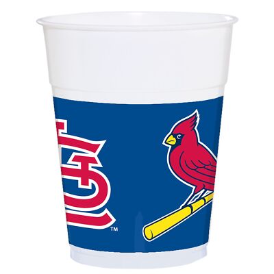 St. Louis Cardinals MLB Baseball Sports Theme Party 25 ct. 16 oz ...