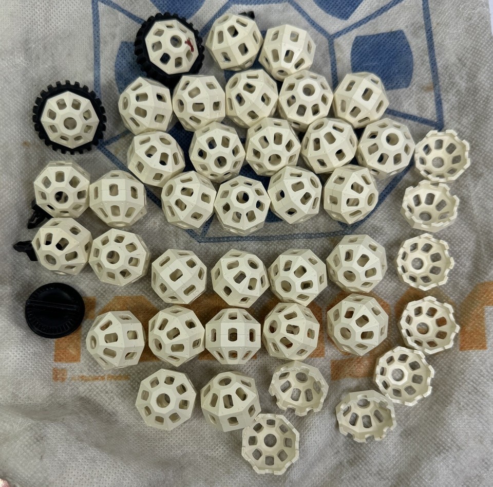 Ramagon Construction System Lot Many Pieces And Instructions Vintage ...