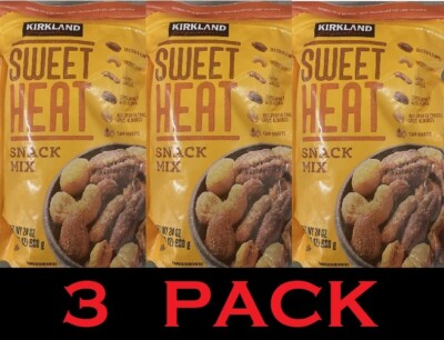 3x Kirkland Signature Sweet Heat Snack Nut Mix 24 Oz Bag - 3 PACK | eBay
