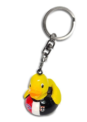 St Kilda Saints Official AFL Team Colours & Logo Novelty Duck Keyring ...