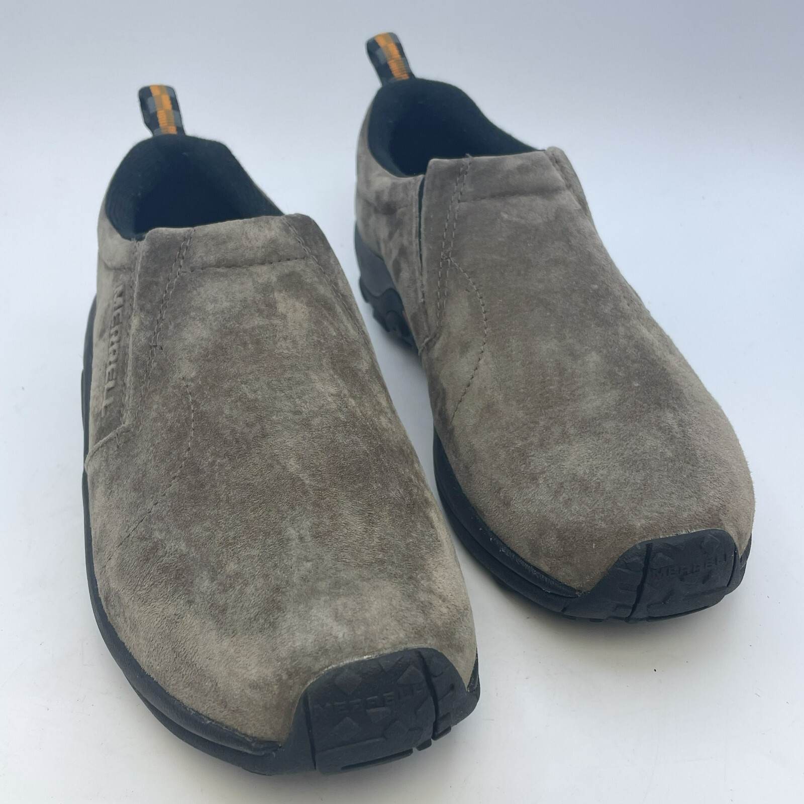 Merrell Grey Suede Jungle Mocs Leather Shoes Gunsmoke… - Gem